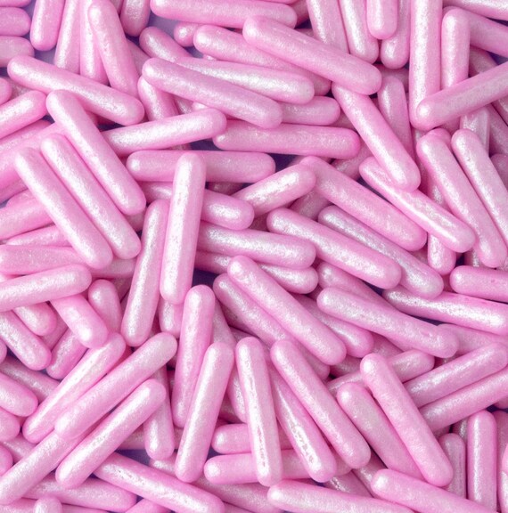 Pink Pearl Rod ~ Sprinkle Rods ~ Pearl Sprinkles ~ Pearl Rods by DK ...