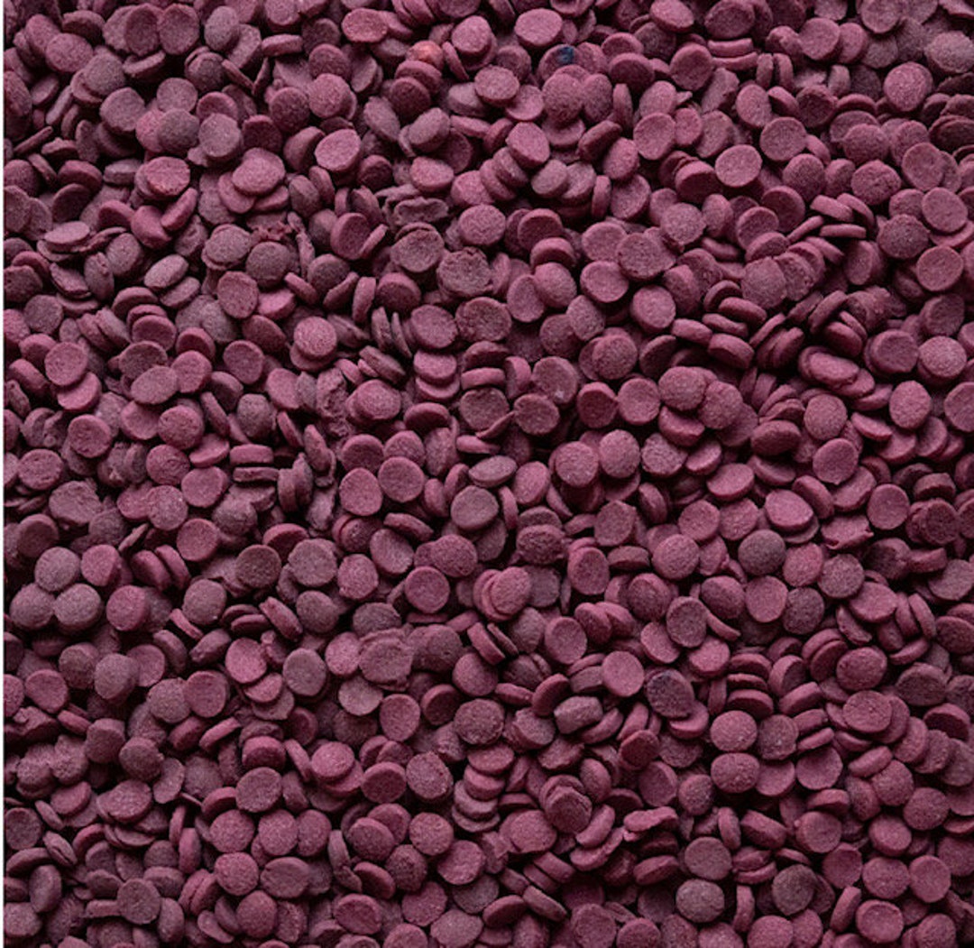 Edible Confetti ~ Maroon Burgundy Confetti ~ Round Sprinkles ...