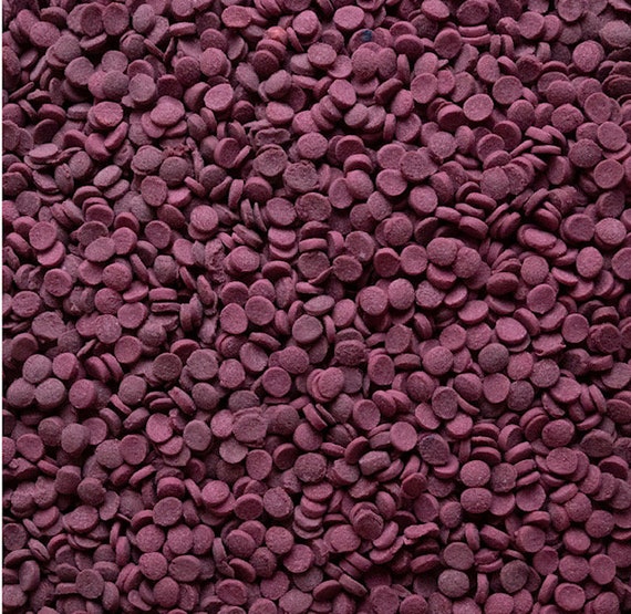 Edible Confetti ~ Maroon Burgundy Confetti ~ Round Sprinkles ...