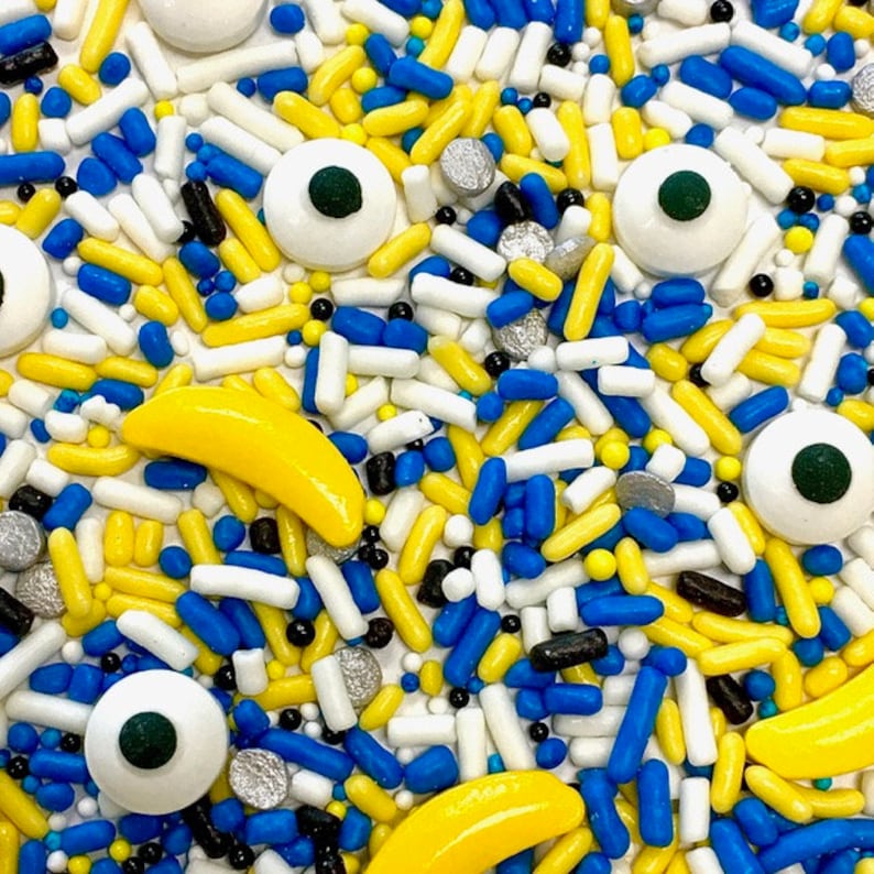 Bello ~ Yellow & Blue Sprinkles ~ Banana Sprinkles ~ Eye Candy ...