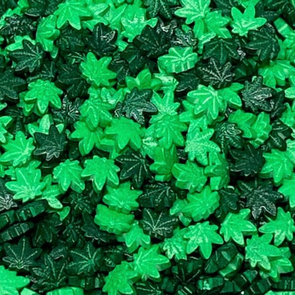 Leaf Sprinkles - Etsy