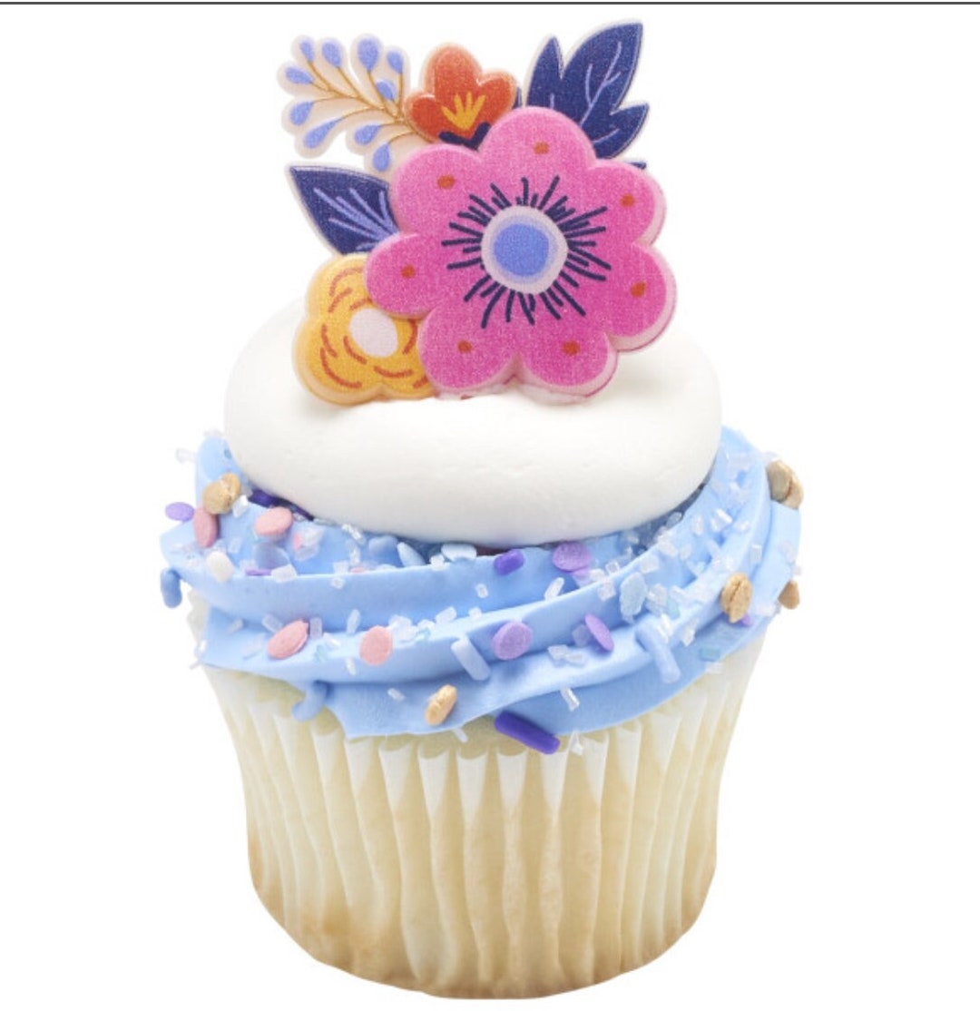 Floral Topper ~ Spring Topper ~ Mothers Day Topper - Etsy