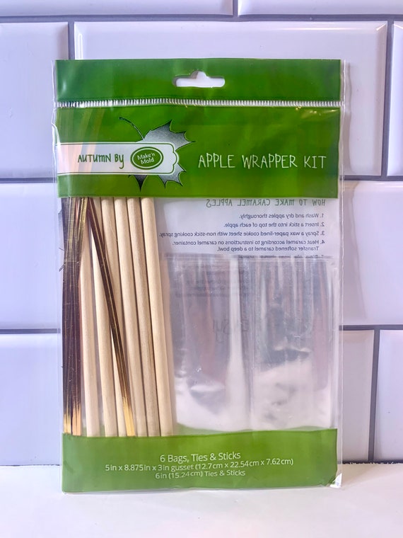 Apple Wrapper Kit ~ Caramel Wrappers ~ Candy Apples by DK DeleKtables ...