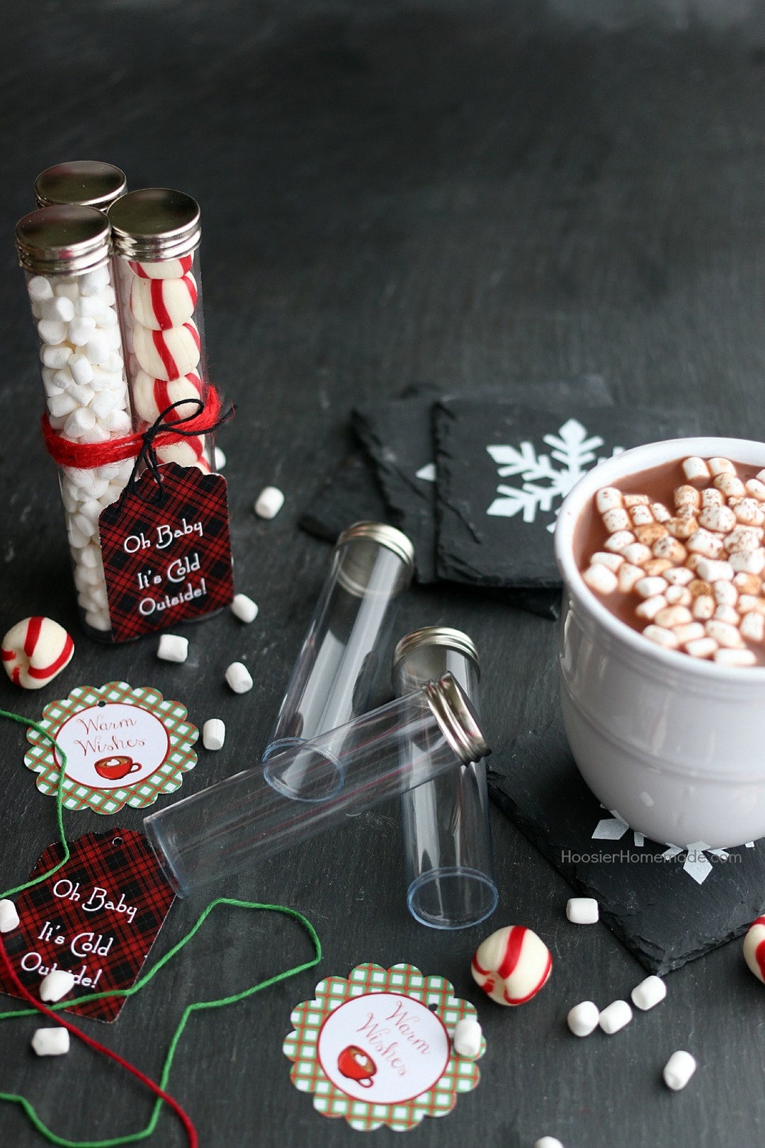 Baby It's Cold Outside ~ Warm Wishes ~ Gift Tags ~ Hot Cocoa Tags ...