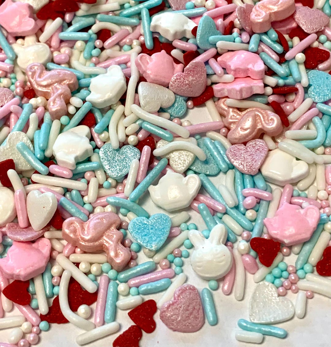 Sprinkle Mix ~ Mad Tea Party ~ Cupcake Sprinkles ~ Cake Sprinkles - Etsy