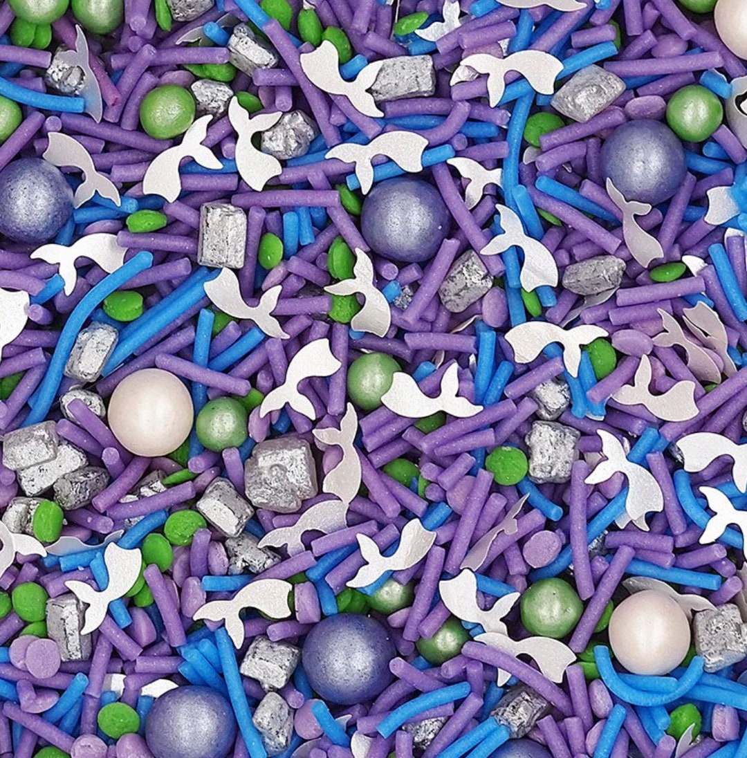 All Natural Sprinkles ~ Mermaid Sprinkles ~ Under the Sea ~ Sprinkle ...