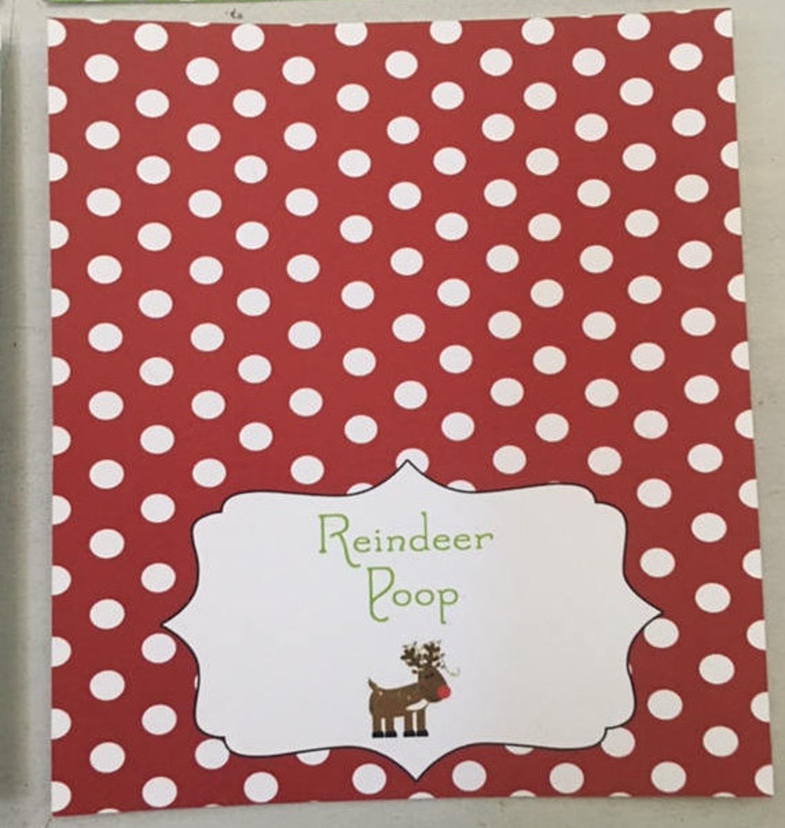 Christmas Treat Bag Toppers Christmas Favor Bags Christmas - Etsy