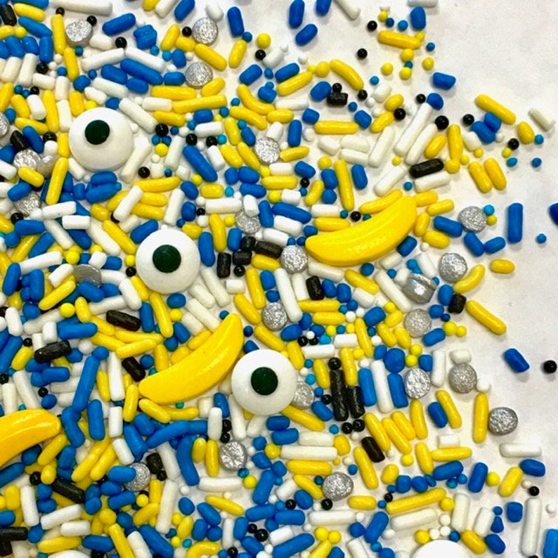 Bello ~ Yellow & Blue Sprinkles ~ Banana Sprinkles ~ Eye Candy ...