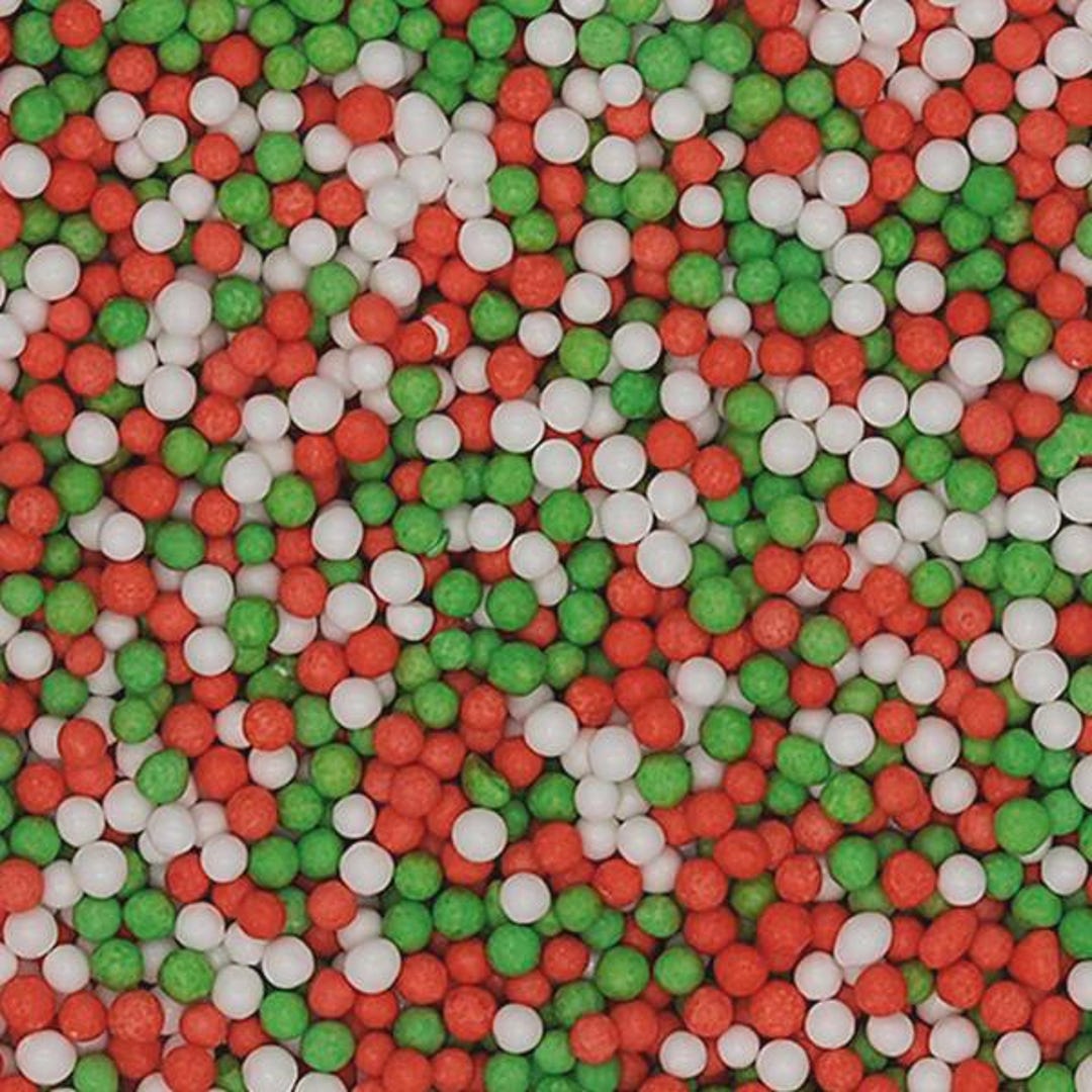Natural Nonpareils ~ Christmas Sprinkles ~ All Natural ~ Vegan ...