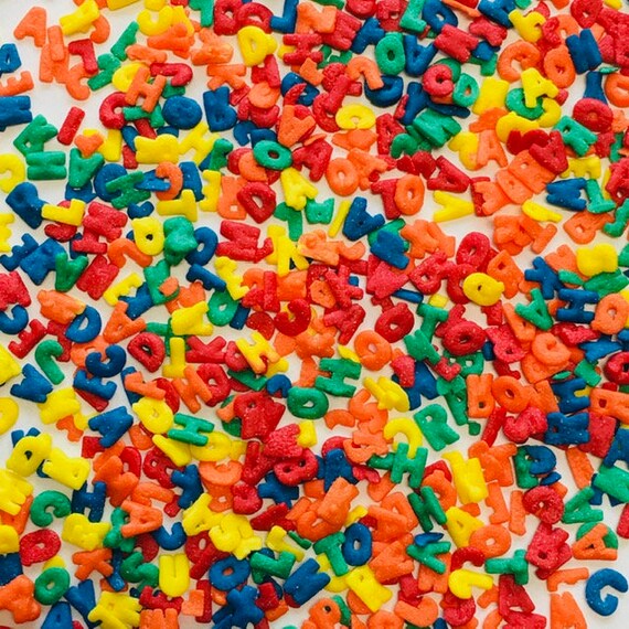 Primary Sprinkles ~ ABC sprinkles ~ School Sprinkles ~ Back to School ...