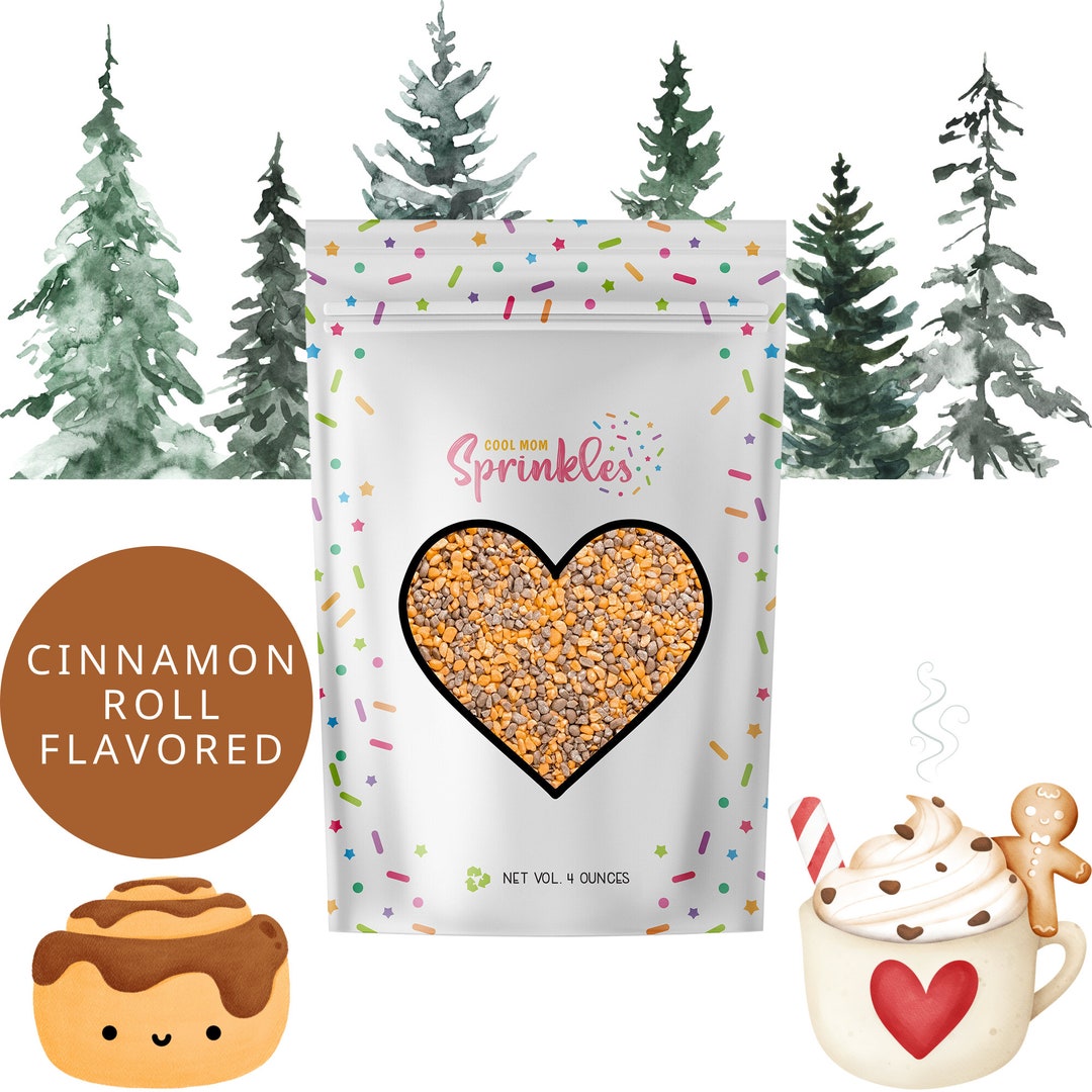 Candy Crumbs Flavored Sprinkles Cinnamon Roll Cookie Crumbs Ice Cream ...