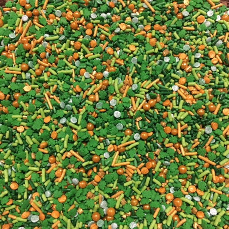 Shamrock Sprinkles ~ St Patricks Day ~ Cupcake Sprinkles ~ Cake ...