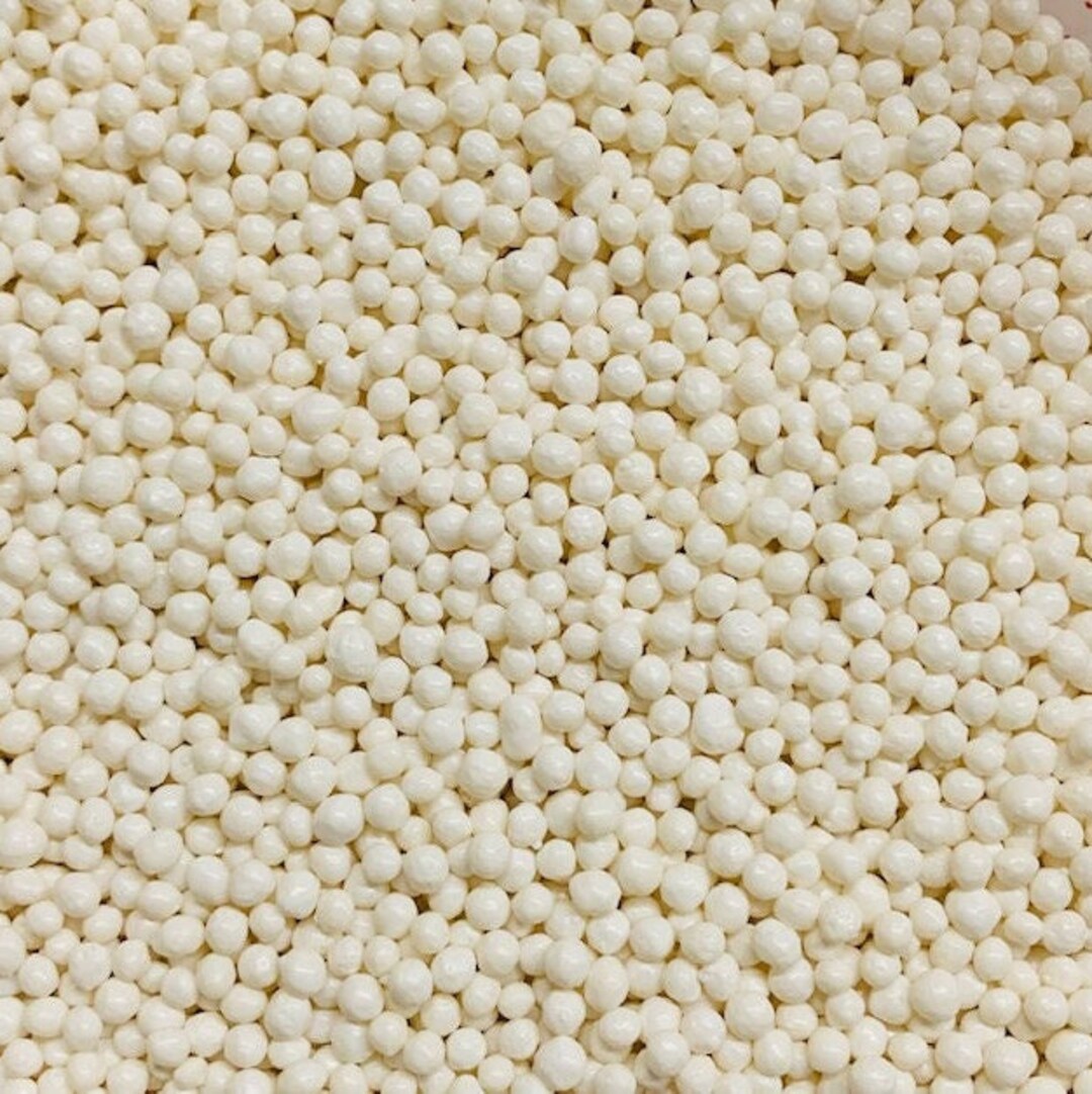 Crispy Sprinkles ~ White Crispy Sprinkles ~ Decorating Sprinkles - Etsy