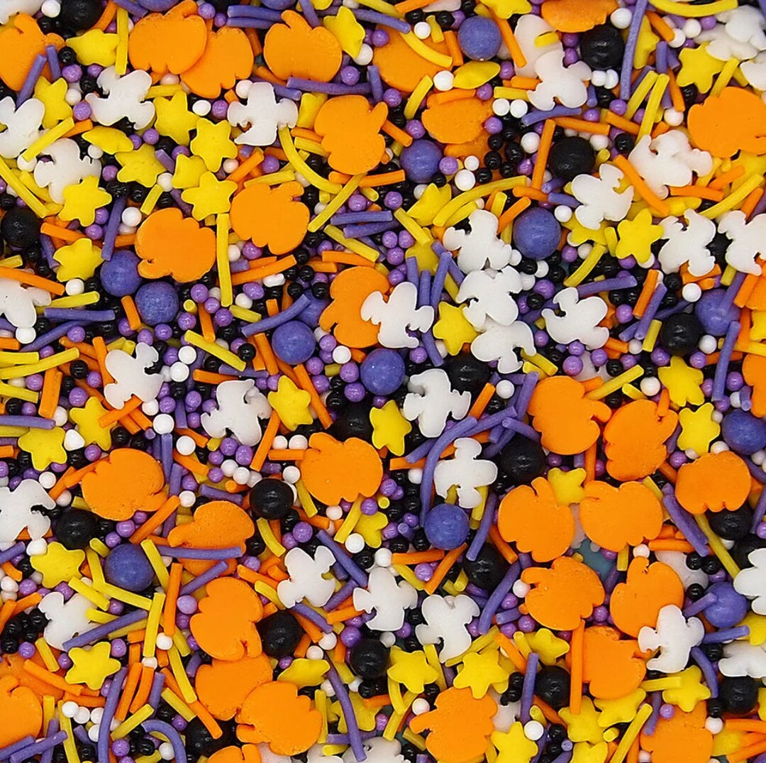 All Natural Sprinkles ~ Happy Ghost ~ Natural Halloween Sprinkle ~ Nut ...