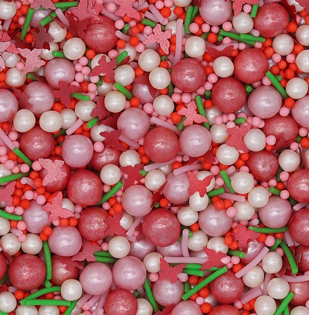 All Natural Sprinkles ~ Fruit Garden ~ Sprinkle Mix ~ Nut Free ~ Gluten ...