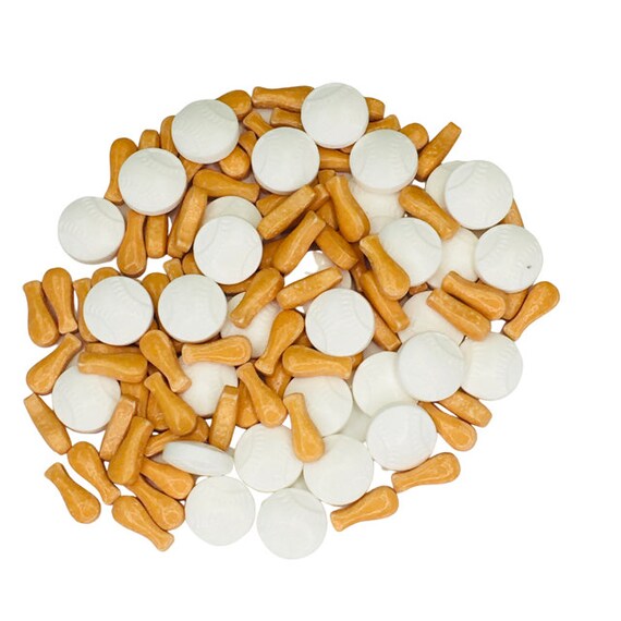 Candy Shapes ~ Baseball ~ Sprinkle Candy by DK DeleKtables | Catch My Party