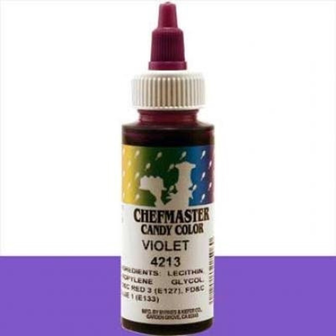 Chefmaster Oil Based Candy Colors ~ Chocolate Color ~ Purple Color - Etsy
