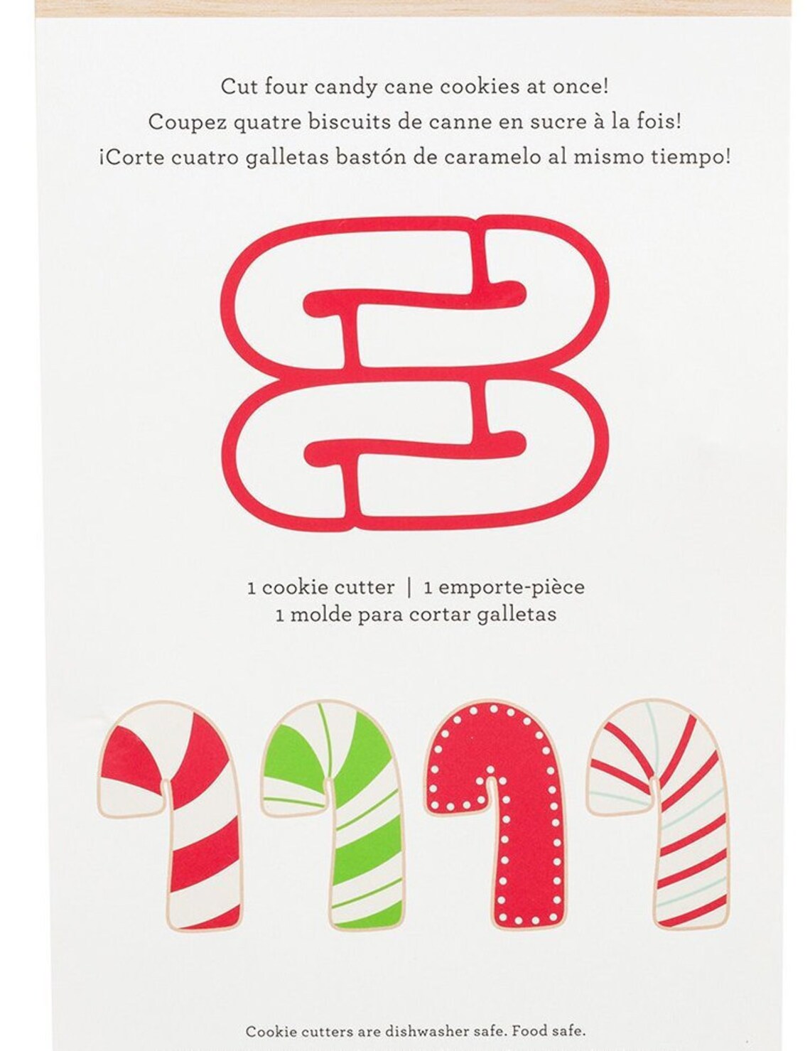 Multi Cutter Candy Cane Cookie Cutter Sweet Sugarbelle - Etsy