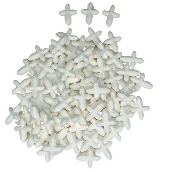 White Cross Candy Sprinkle ~ White Cross Candy ~ White Cross Sprinkles ...
