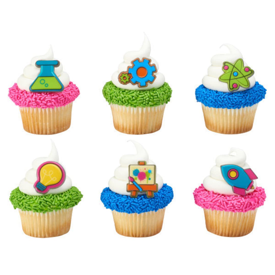 Science Toppers ~ Art Toppers ~ STEM ~ Cupcake Toppers ~ Cake Toppers ...