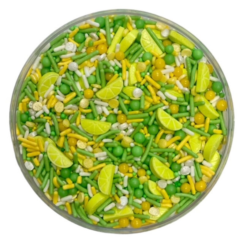 Margarita ~ Lemon Lime ~ Sprinkle Mix ~ Summer Party ~ Fiesta - Etsy