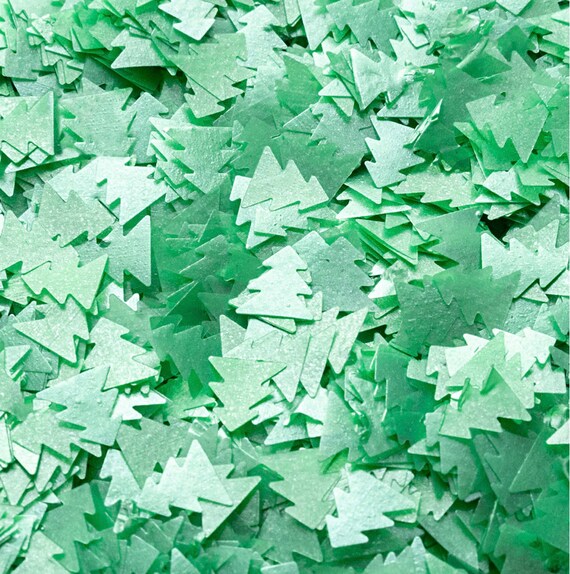 Green Trees ~ Edible Tree Glitter ~ Tree Sequins ~ Christmas Tree ...