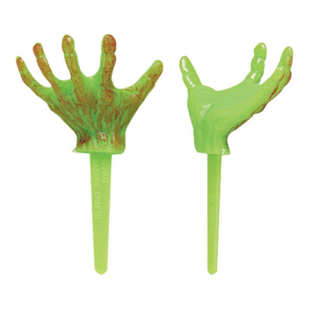 Zombie Hands ~ Monster Hands ~ Bloody Hands ~ Hand Toppers ~ Halloween ...