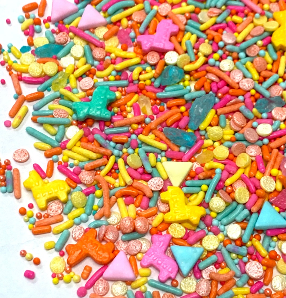 Pinata ~ Sprinkle Mix ~ Fiesta Sprinkles ~ Cupcake Sprinkles - Etsy