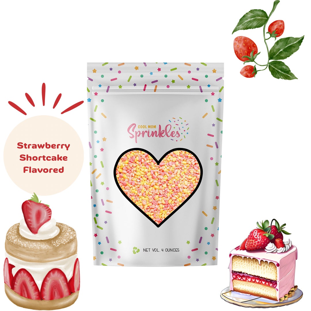 Candy Crumbs Flavored Sprinkles Strawberry Shortcake Cookie Crumbs Ice ...