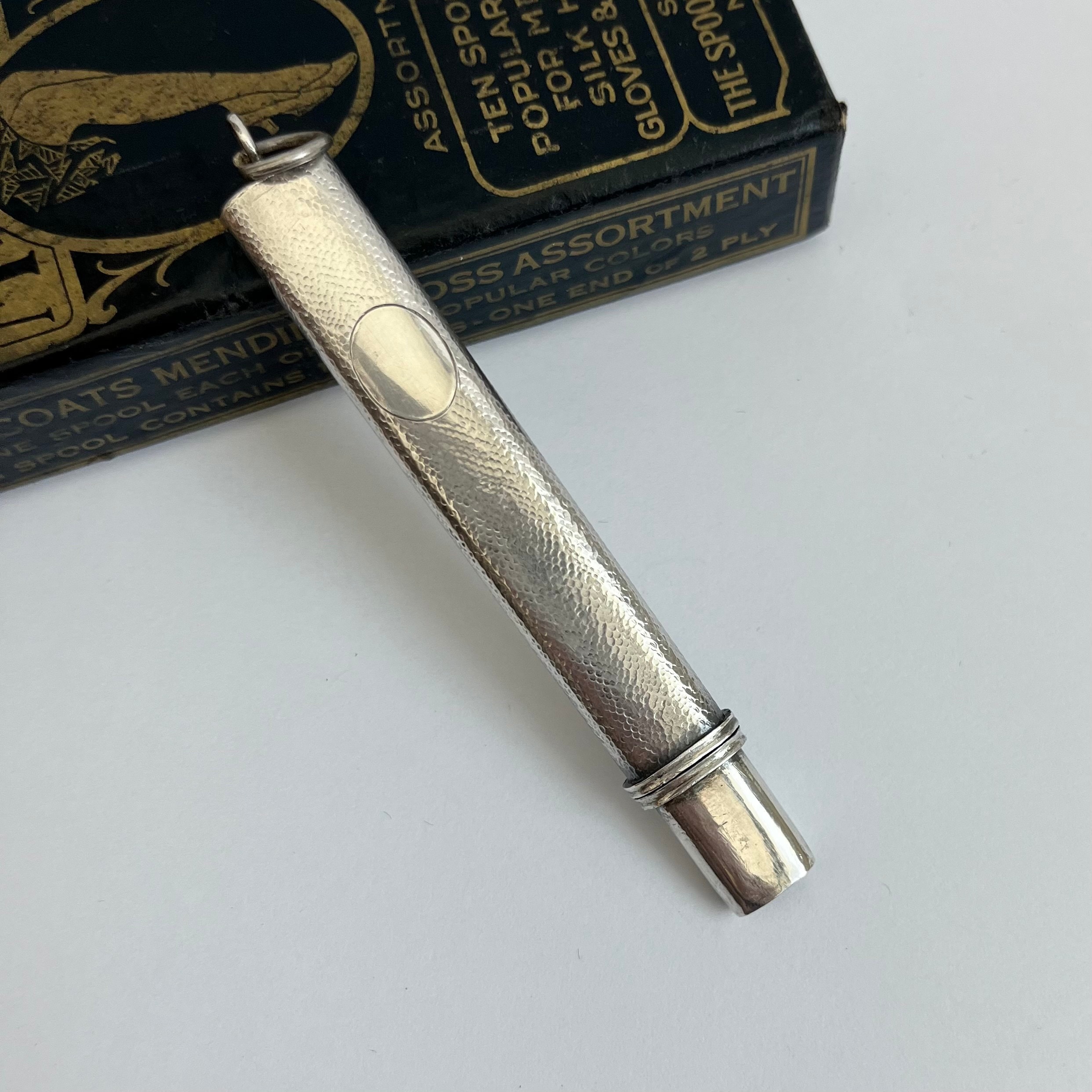 Eberhard Fabre Pencil Silver Pencil Case With a Pencil That Slides Out ...