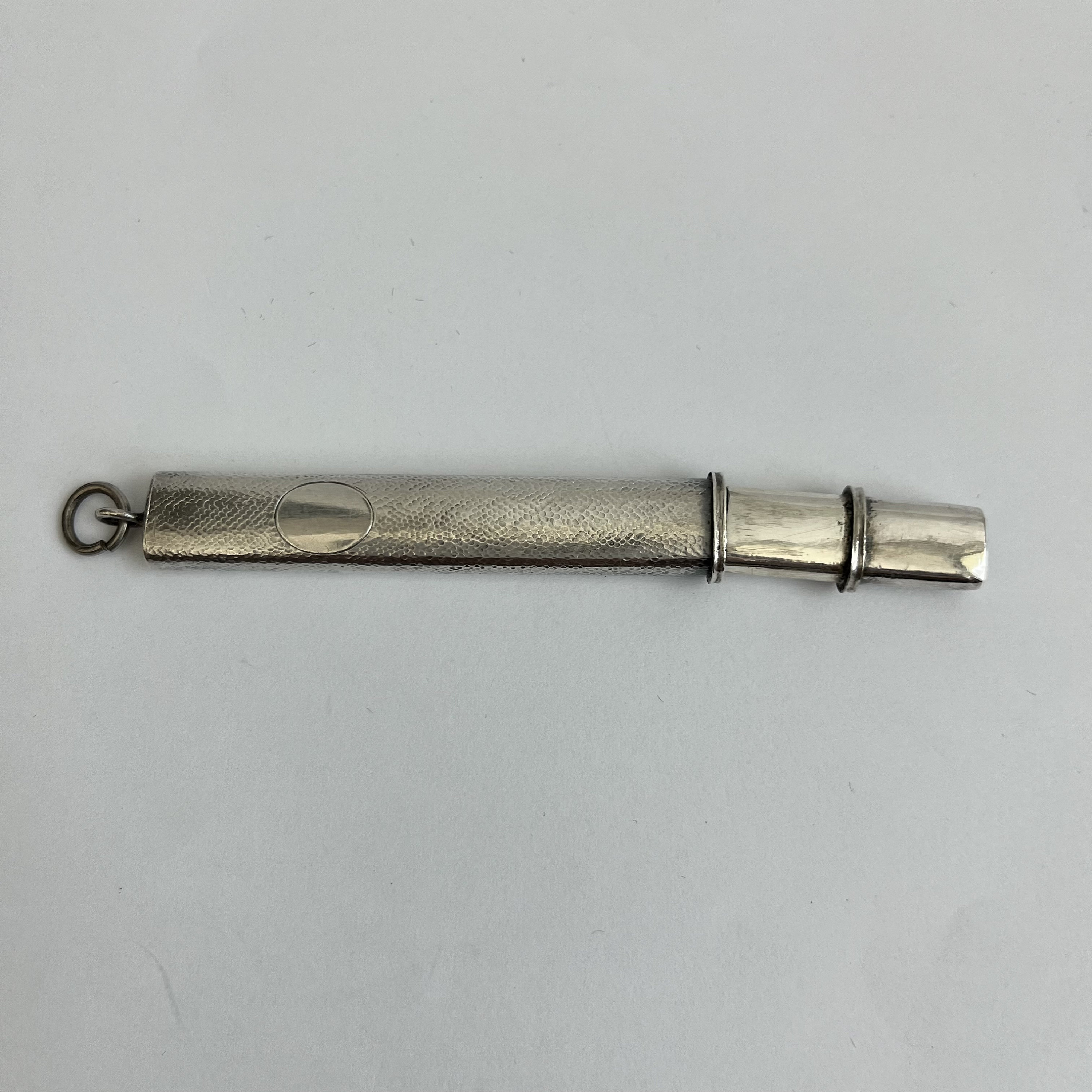 Eberhard Fabre Pencil Silver Pencil Case With a Pencil That Slides Out ...