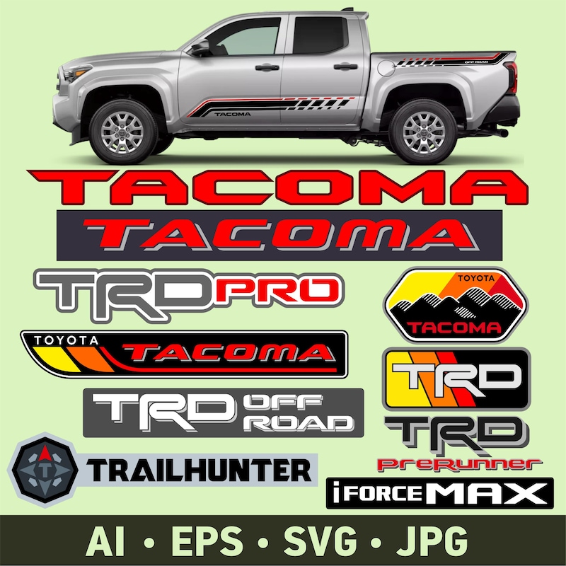 Trd off Road Fender Decal - Etsy