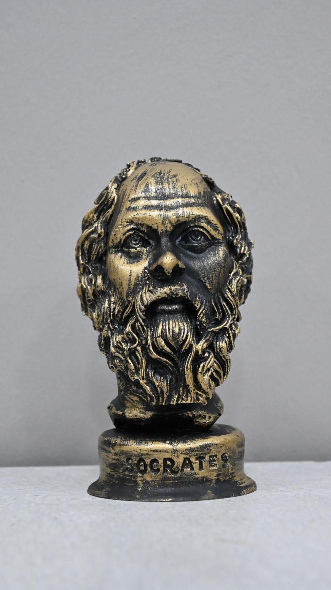 Greek Philosopher Bust | Socrates Statue | Ancient Greek Sculpture ...