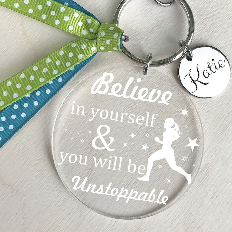 Running Keychain - Etsy