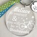 Cycling Keychain, Bike Keychain, Cyclist Keychain, Womens Cycling Gift ...