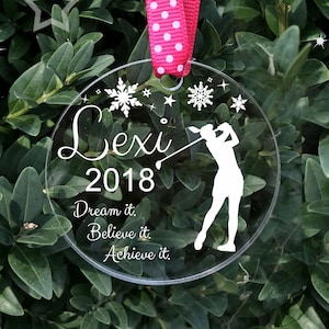 Golf Ornament Golfer Ornament Golfing Ornament Golf Gifts - Etsy