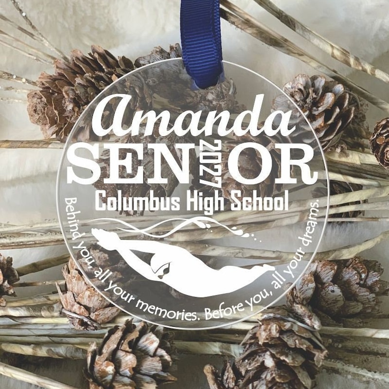 Swim Ornament 2025 - Etsy