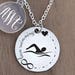 Swim Necklace, Swimmer Necklace, Swimming Necklace, Swim Charm Necklace ...