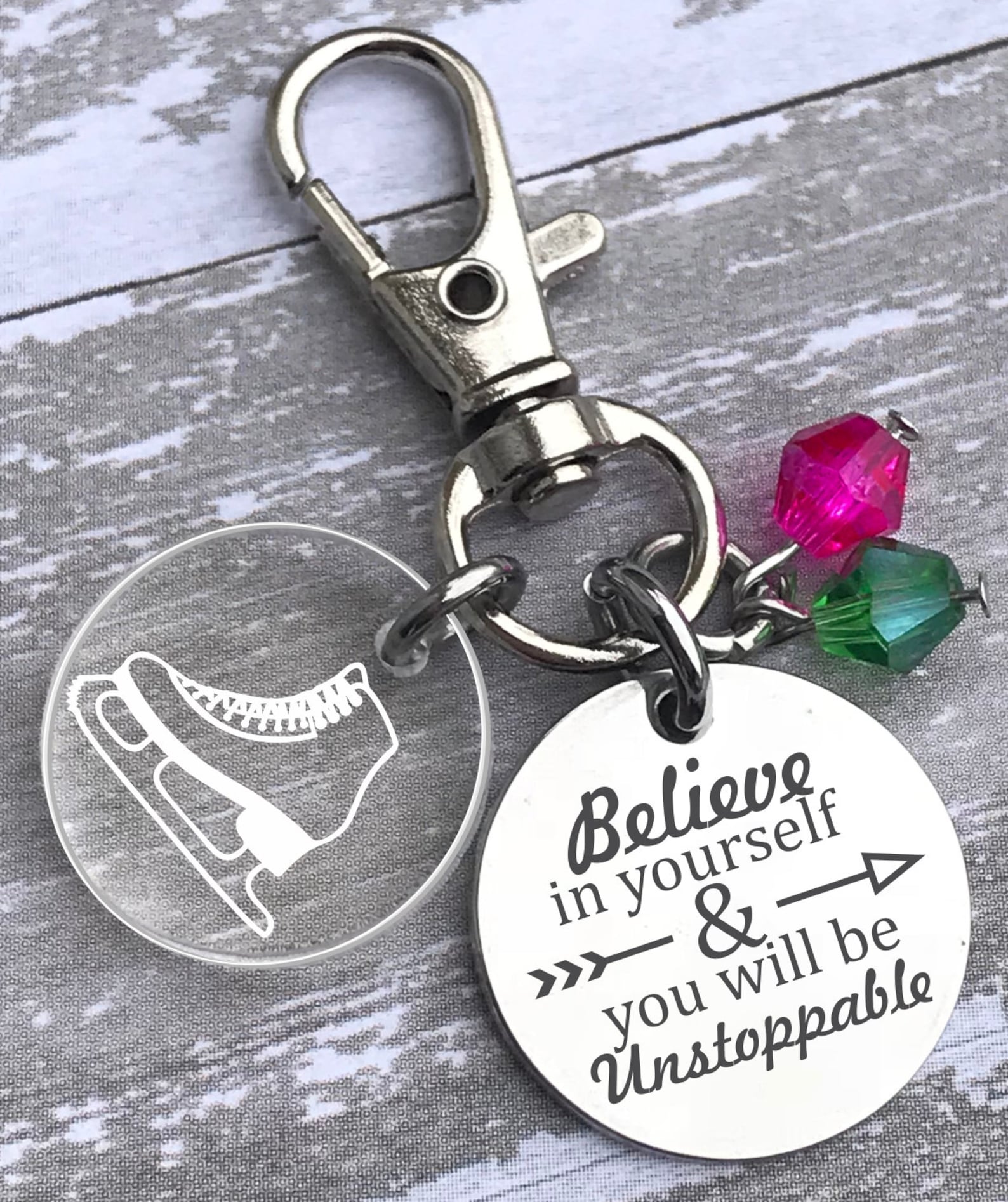 Figure Skater Gift, Figure Skating Gifts, Figure Skating Zipper Pull ...