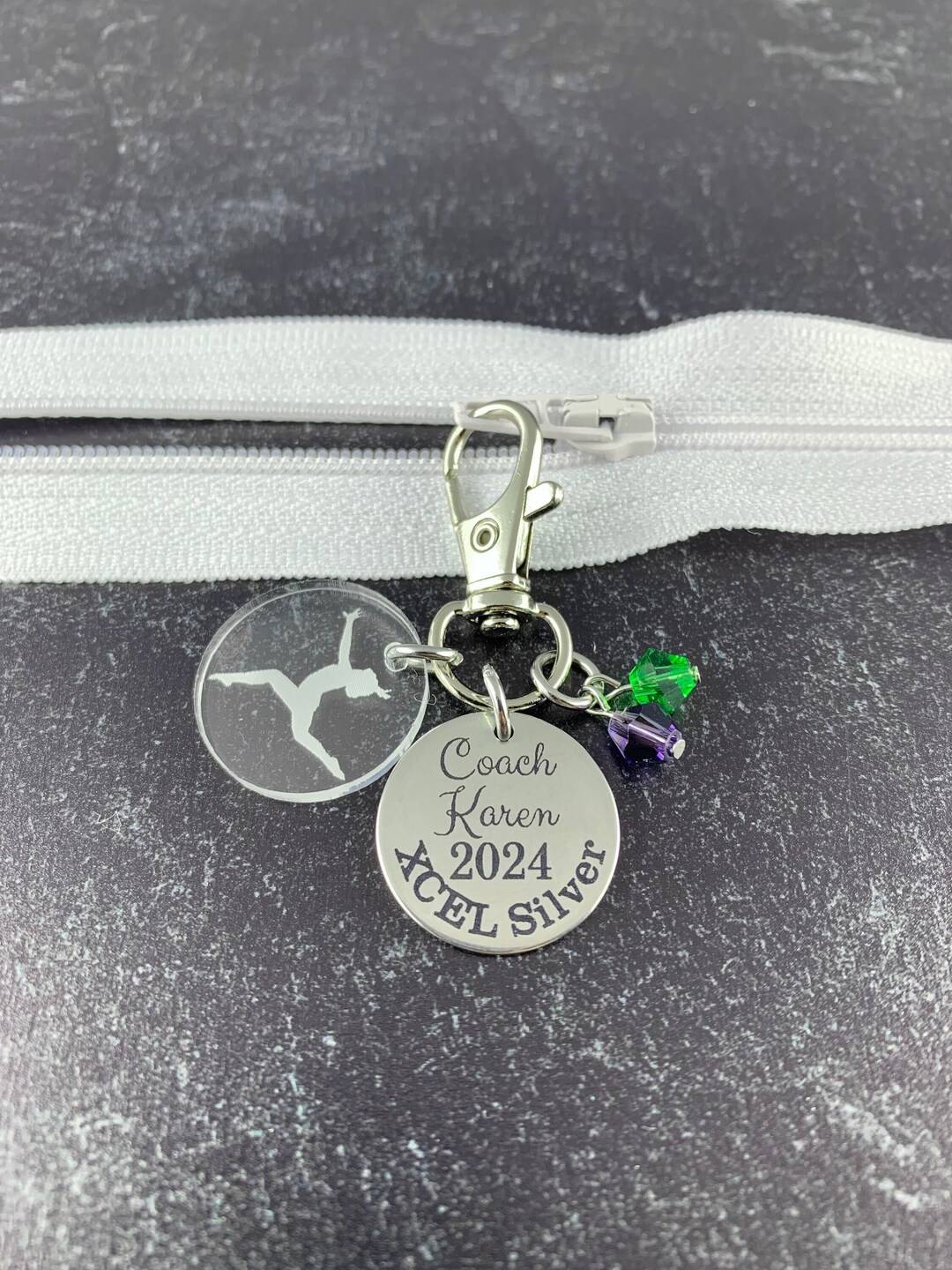 Gymnastics Coach Gift, Gymnastics Instructor Gift, Coach Bag Tag ...