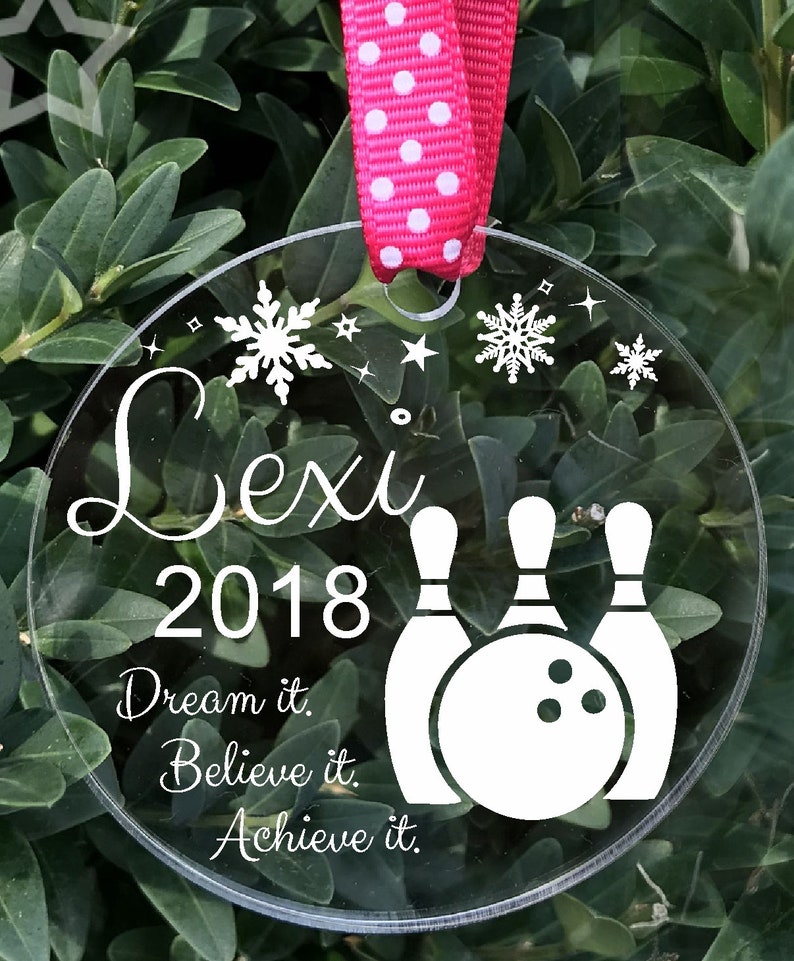 Bowling Ornament Bowler Ornament Bowling Gifts Bowler | Etsy