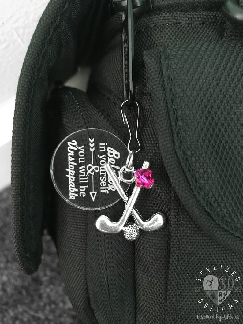 Golf Gifts, Golf Gifts for Women, Golf Zipper Pull, Golfer Gift, Golfer ...