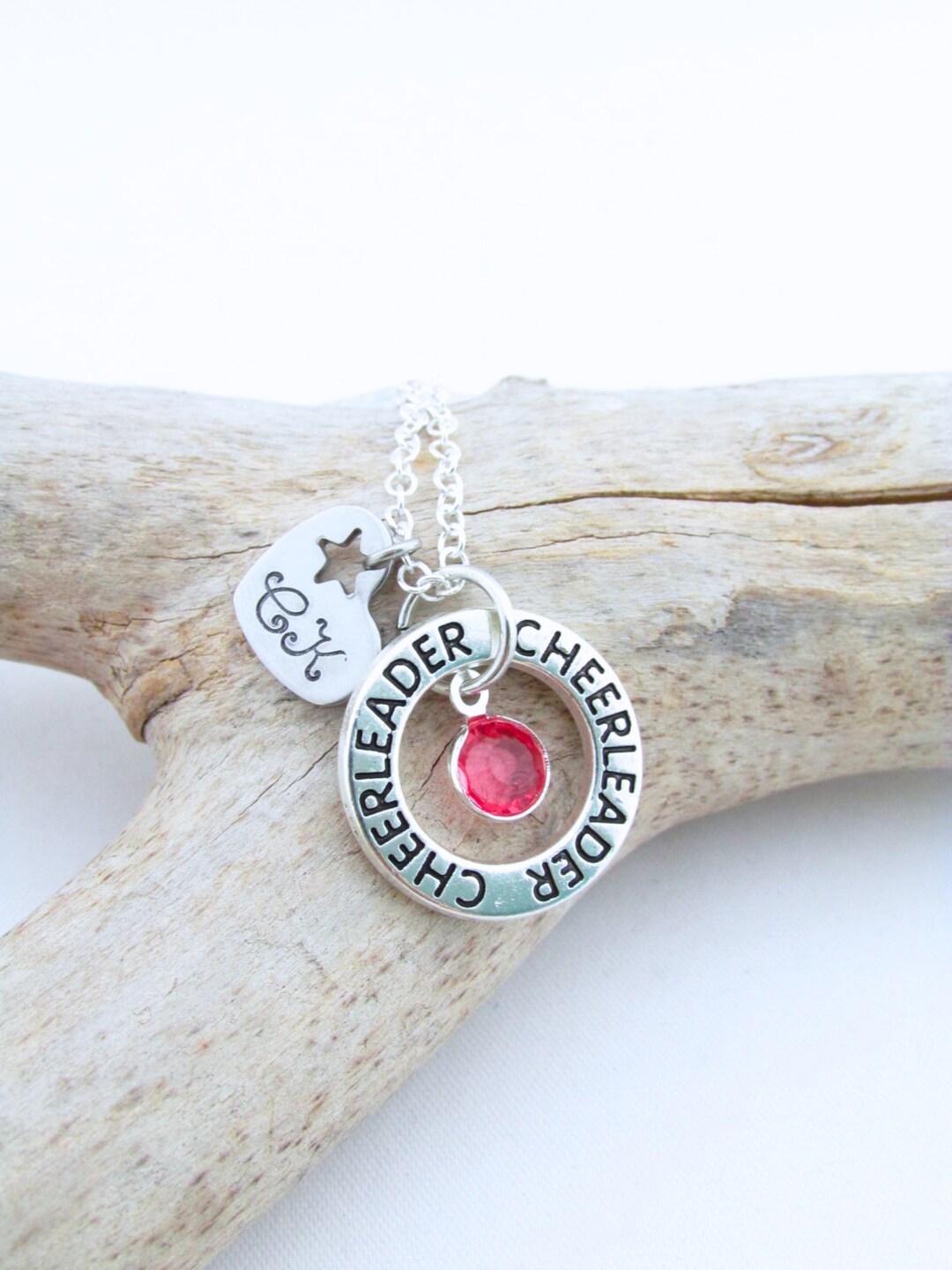 Personalized Cheerleading Gifts, Cheer Necklace, Cheerleader Necklace ...