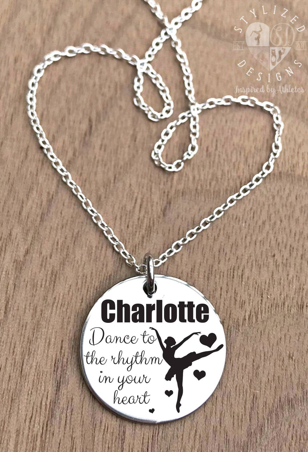 Dance Necklace, Ballerina Necklace, Ballet Necklace, Girls Dance ...