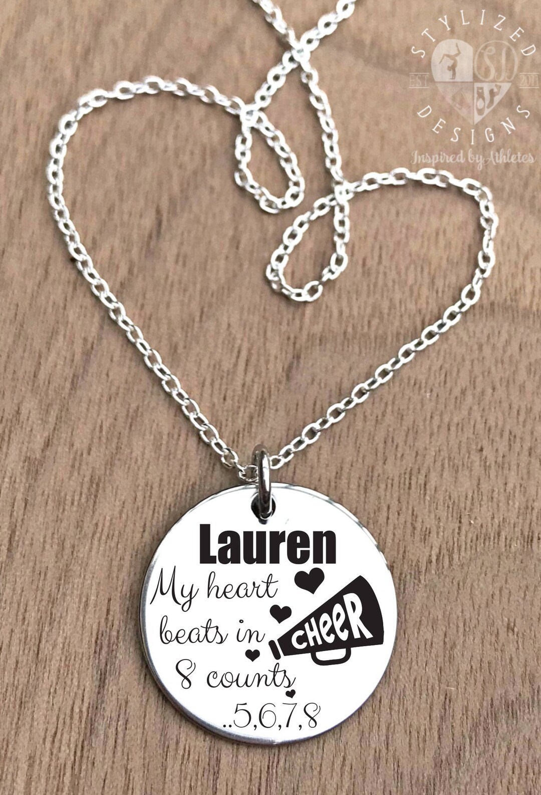 Cheerleading Necklace, Cheer Necklace, Cheer Necklaces for Girls ...