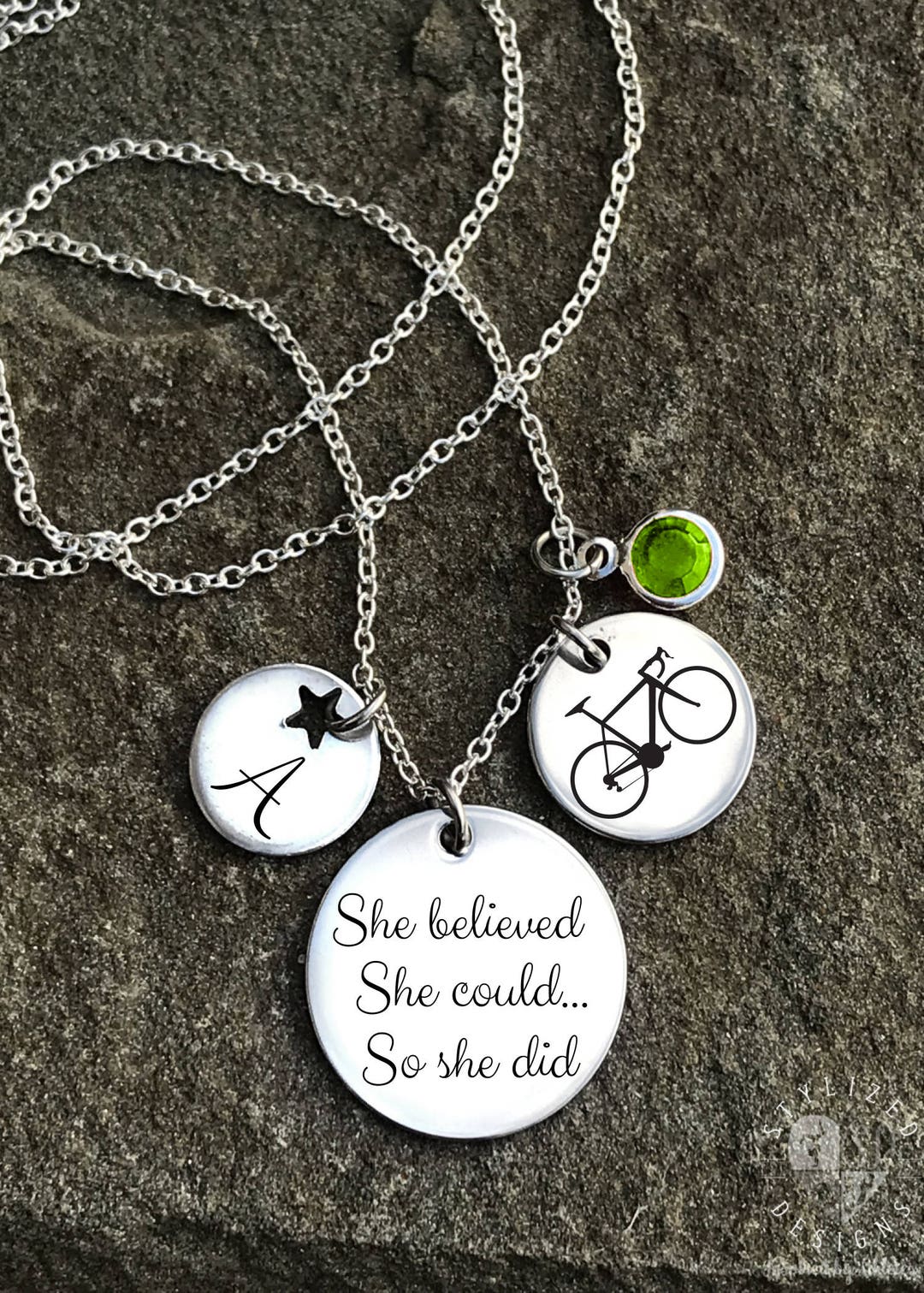 Cycling Necklace, Cycling Jewelry, Bicycle Necklace, Bicycle Jewelry ...