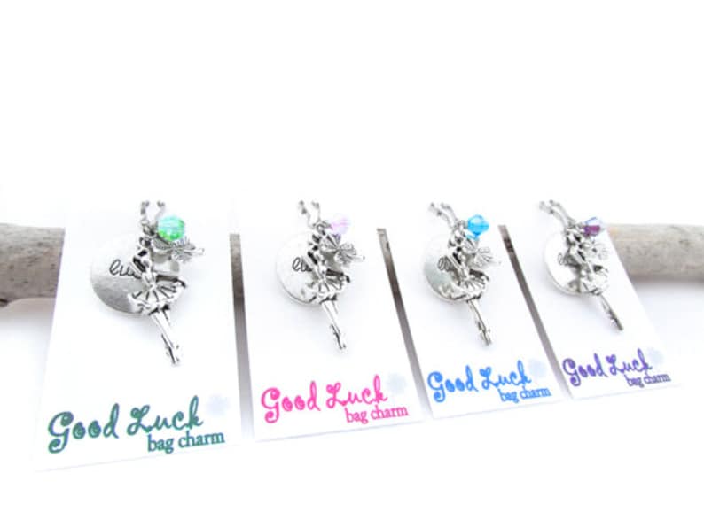 Good Luck Dance Zipper Pull Dance Recital Gifts Ballerina - Etsy