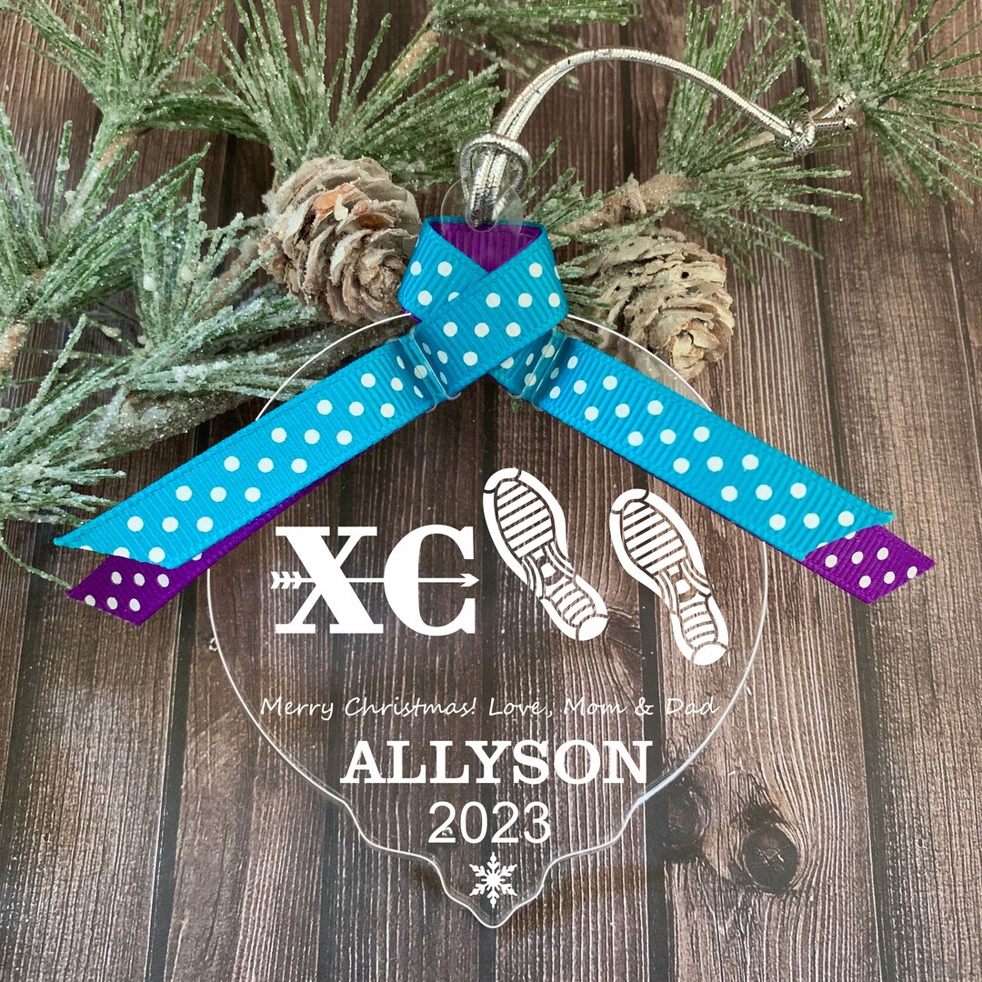Cross Country Ornament, Cross Country Gifts, XC Ornament, XC Gifts ...