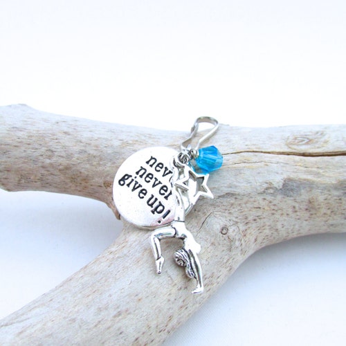 Good Luck Zipper Pull Gymnastics Bag Charm Lucky Gymnast - Etsy