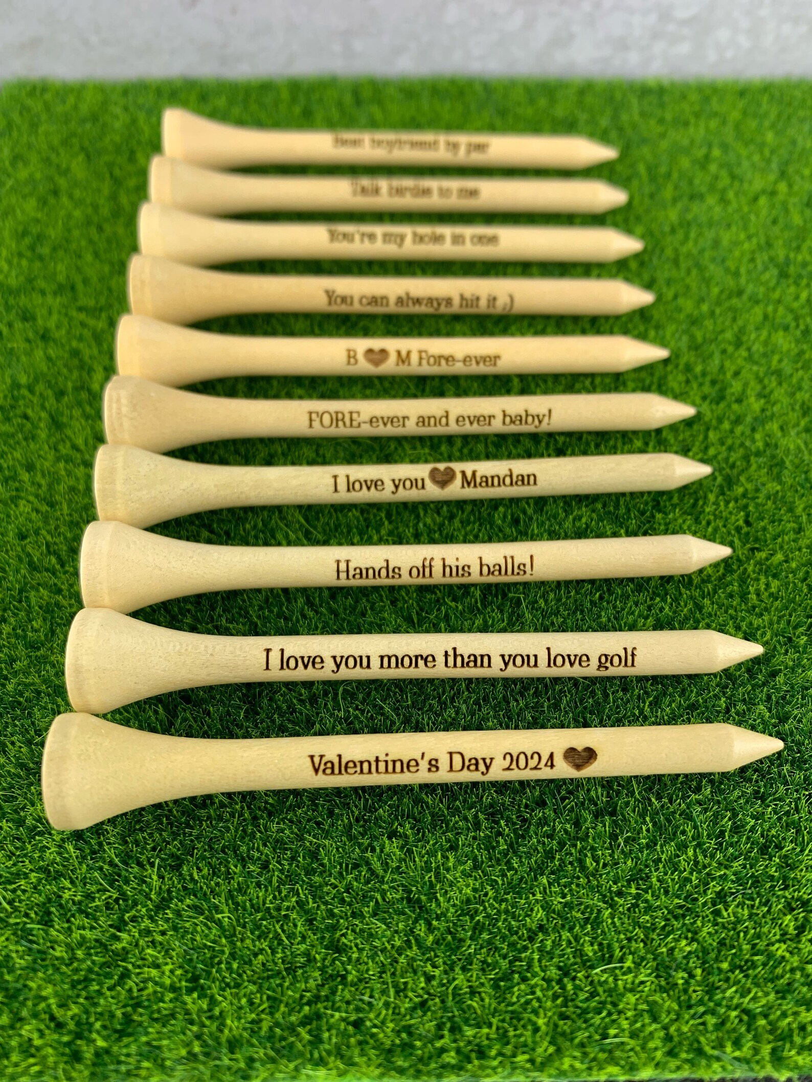 Valentines Day Gift for Him, Golf Valentines Day, Golf Valentine Gift ...
